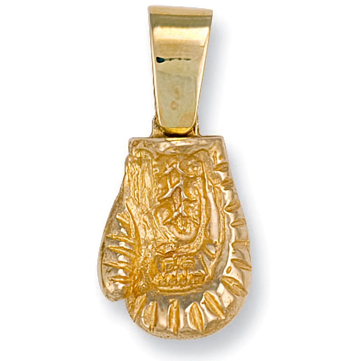 9ct Yellow Gold Large Boxing Glove Necklace | Samuel Perry