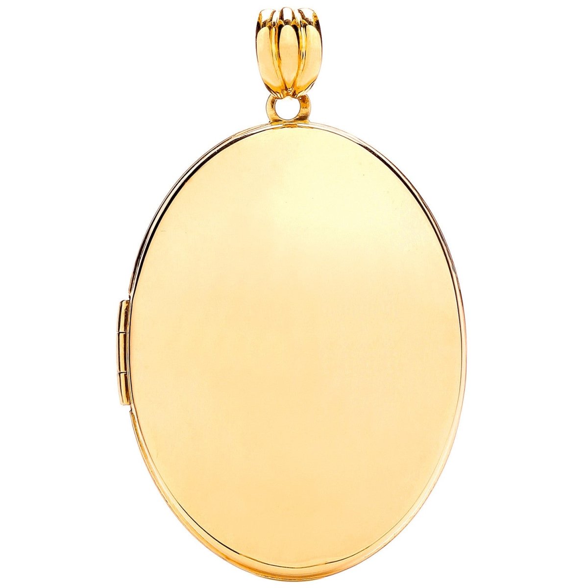 9ct Yellow Gold Oval Locket – Classic & Timeless – Samuel Perry
