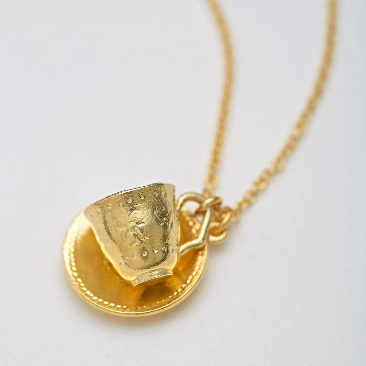 Teacup & Saucer Necklace | 400+ 5* Reviews – Samuel Perry
